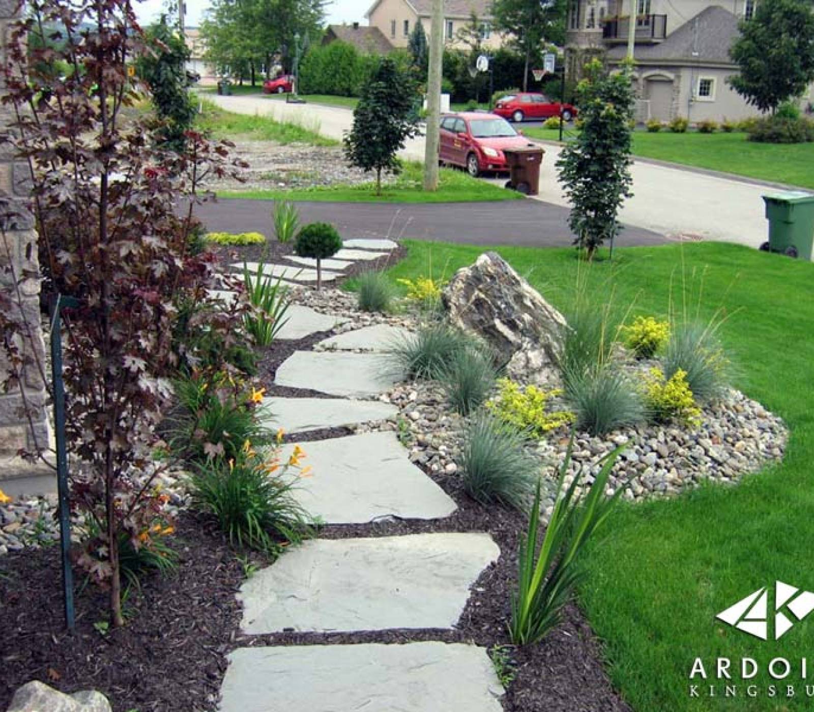 Pas chinois | Ardoise verte